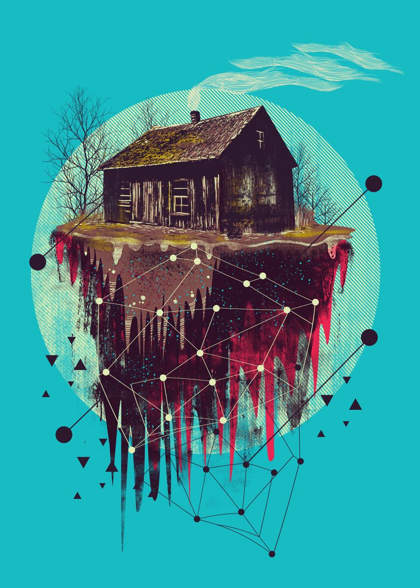 'Aftermath' Poster, picture, metal print, paint by Dan Fajardo | Displate