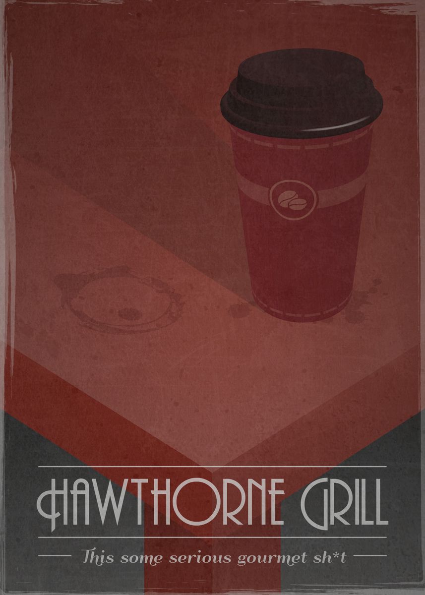 'Vintage, subtle poster inspired by the film 'Pulp Ficti ... ' Poster ...