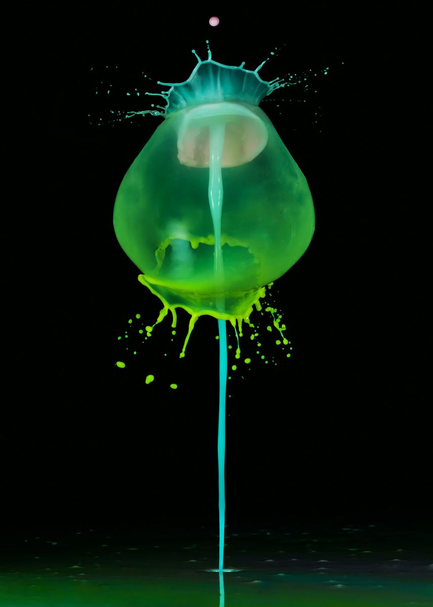 'Green Jelly' Poster by Jaroslaw Blaminsky | Displate