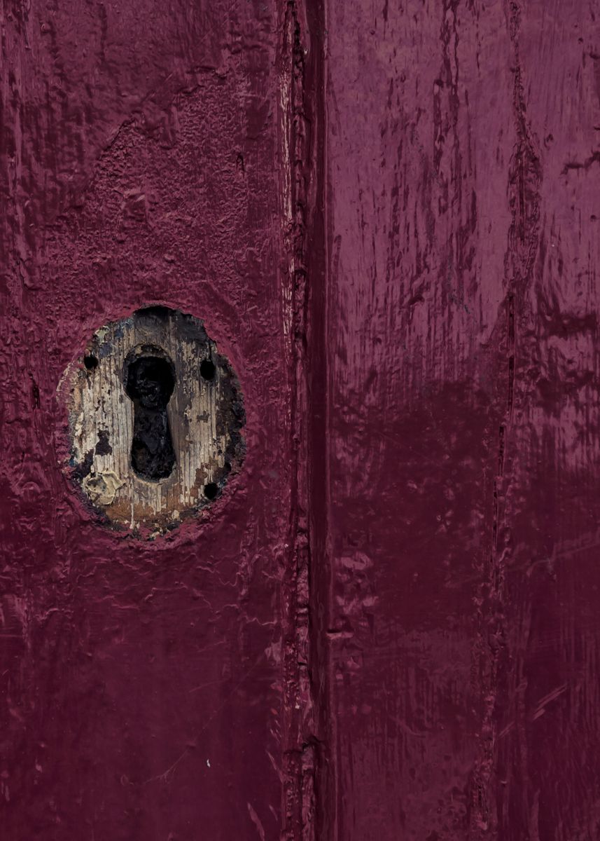 'keyhole' Poster, picture, metal print, paint by Joana Kruse | Displate