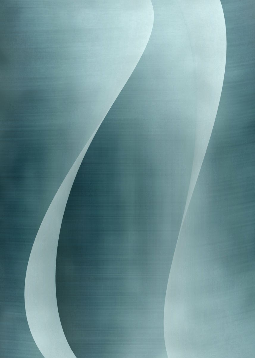 'Double Wave' Poster by aRT sKRATCHES | Displate