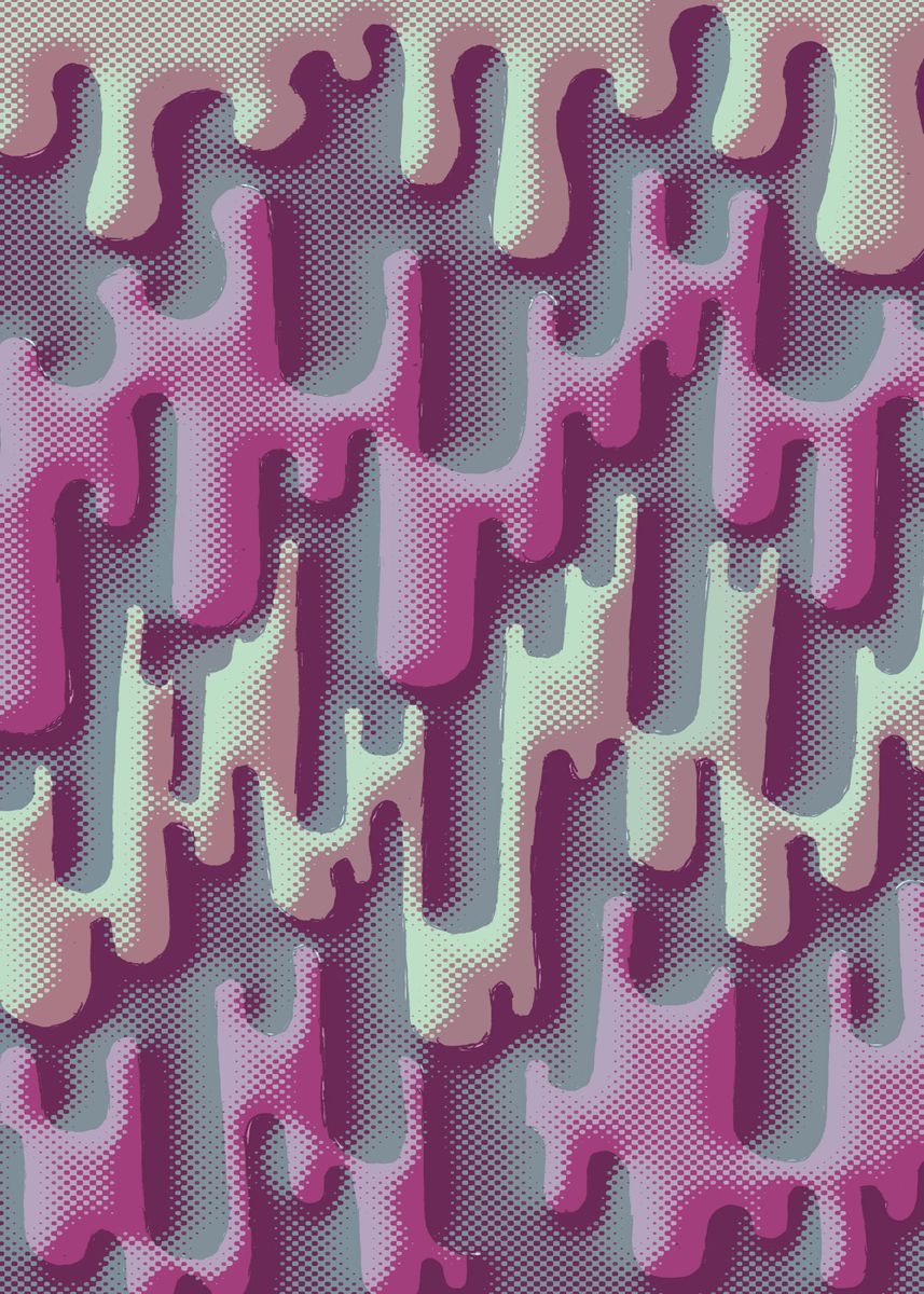 'you've just been slimed!' Poster, picture, metal print, paint by Ty ...