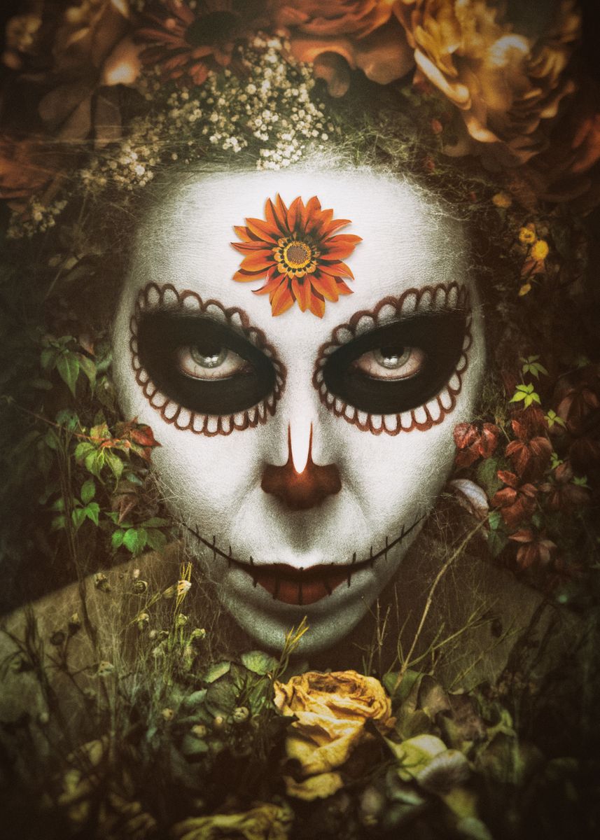 'mOrte' Poster, picture, metal print, paint by Tupho ... | Displate