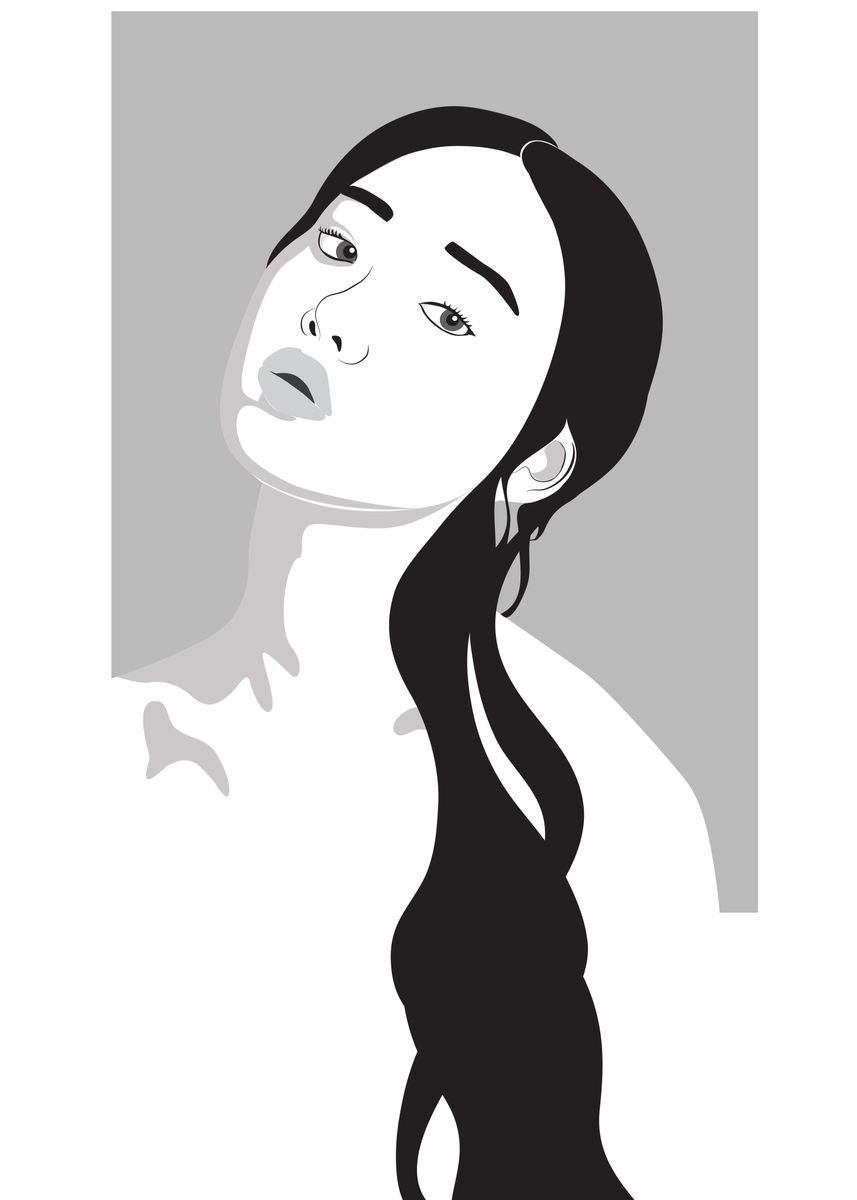 'Sway' Poster, picture, metal print, paint by Stevyn Llewellyn | Displate