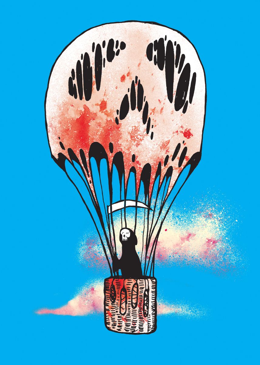 'Enjoying the Last Ride' Poster, picture, metal print, paint by cdur ...