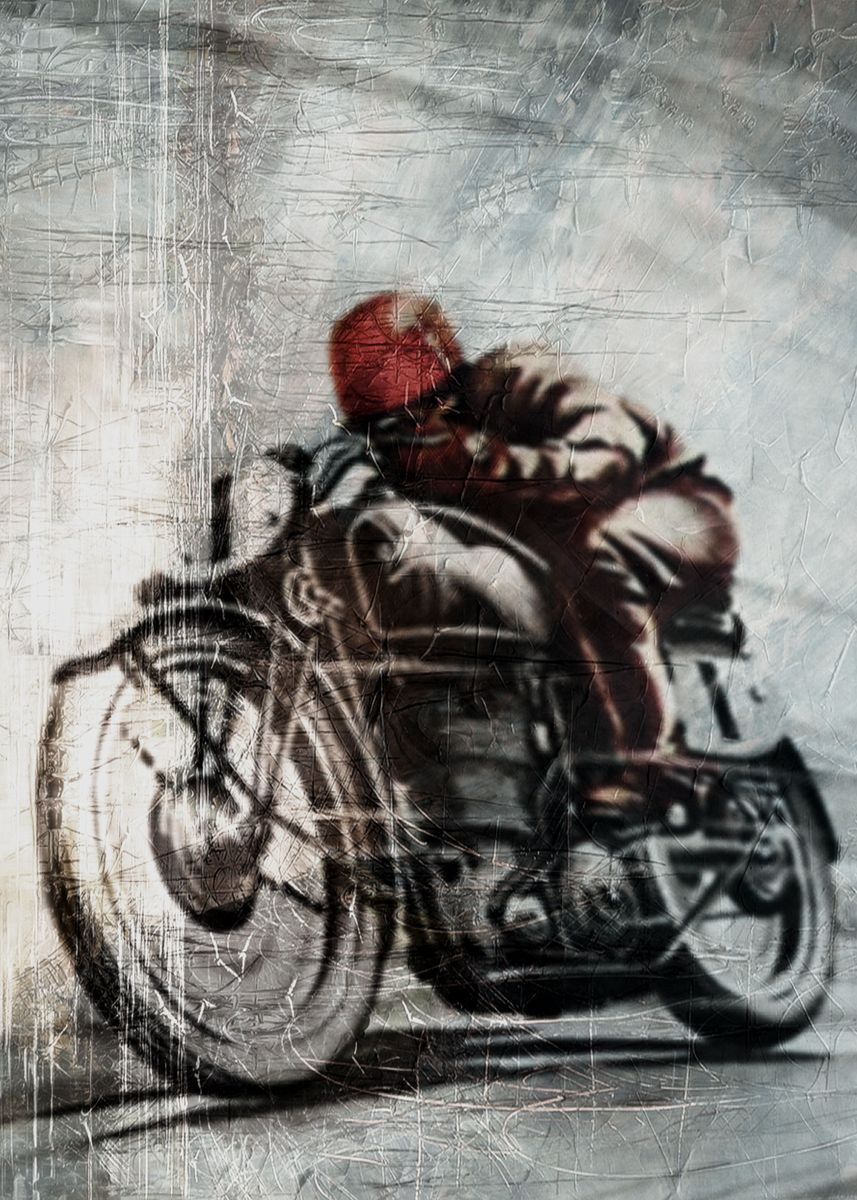 'Speed' Poster, picture, metal print, paint by Fernando Vieira | Displate