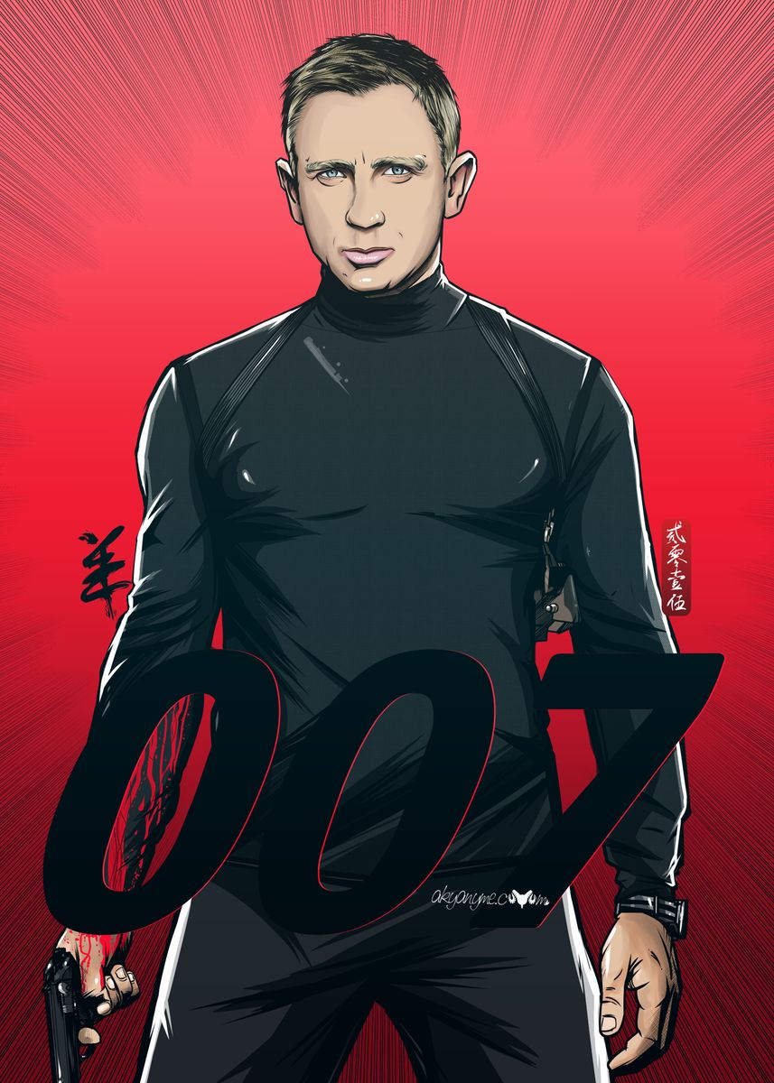 'Spectre 007' Poster, picture, metal print, paint by akyanyme dotcom ...