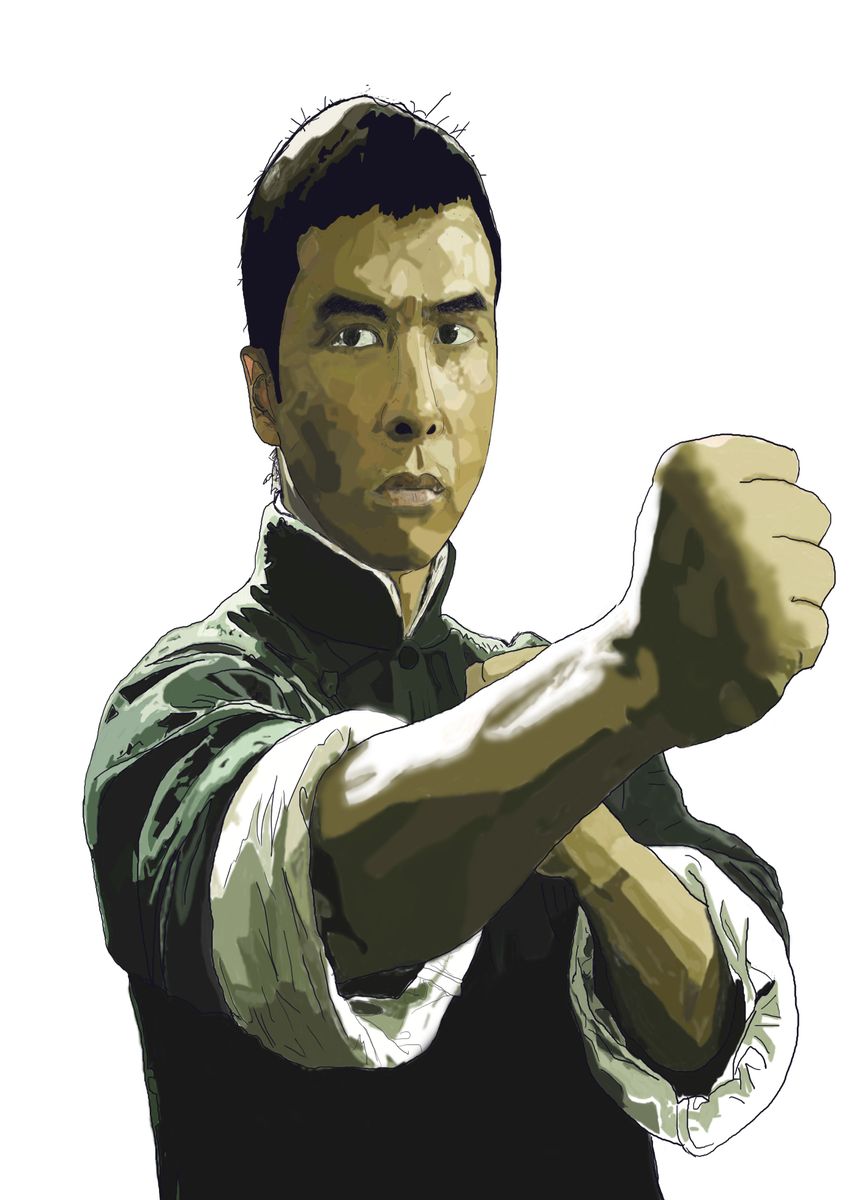 'Wing Chun Grandmaster' Poster, picture, metal print, paint by Hugh ...