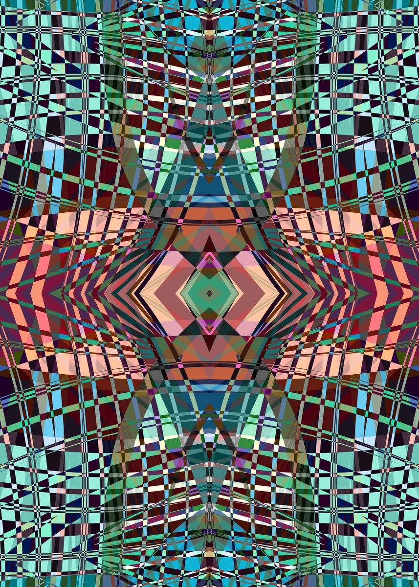 'SWEEPING LINE PATTERN II-A3. ©2015 by Pia Schneider | a ... ' Poster ...