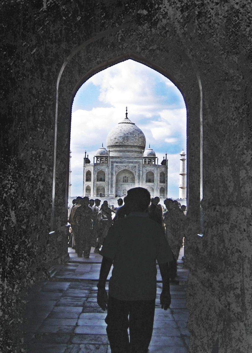 'Seeing the Taj' Poster, picture, metal print, paint by Kyle Ferguson ...