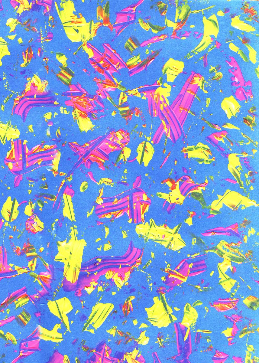 'Neon Paint BY GASPONCE ' Poster by gasponce art | Displate