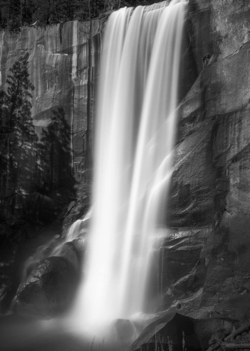 'Vernal Falls' Poster, picture, metal print, paint by Shiv Indap | Displate