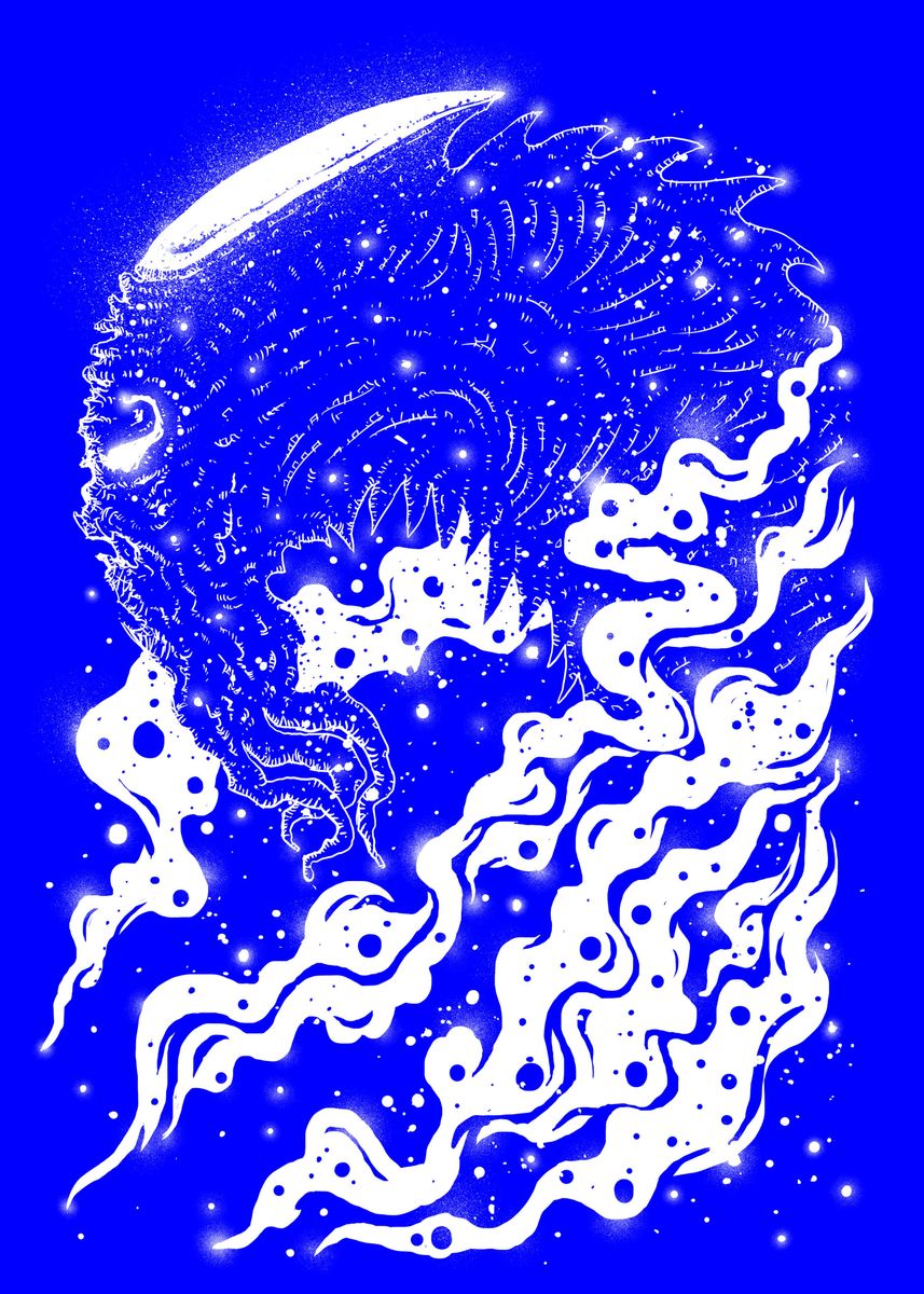 'alien light' Poster, picture, metal print, paint by Tofan barmalisi ...