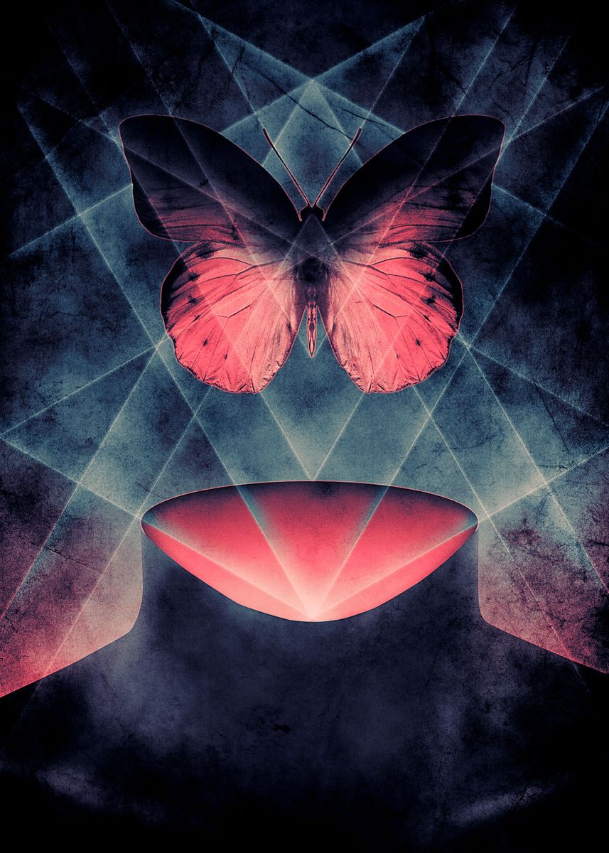 'Surreal digital art series' Poster by Barrett Biggers | Displate