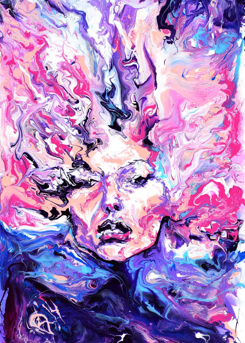 'Divine Cosmology' Poster, picture, metal print, paint by Dan Kiselev ...