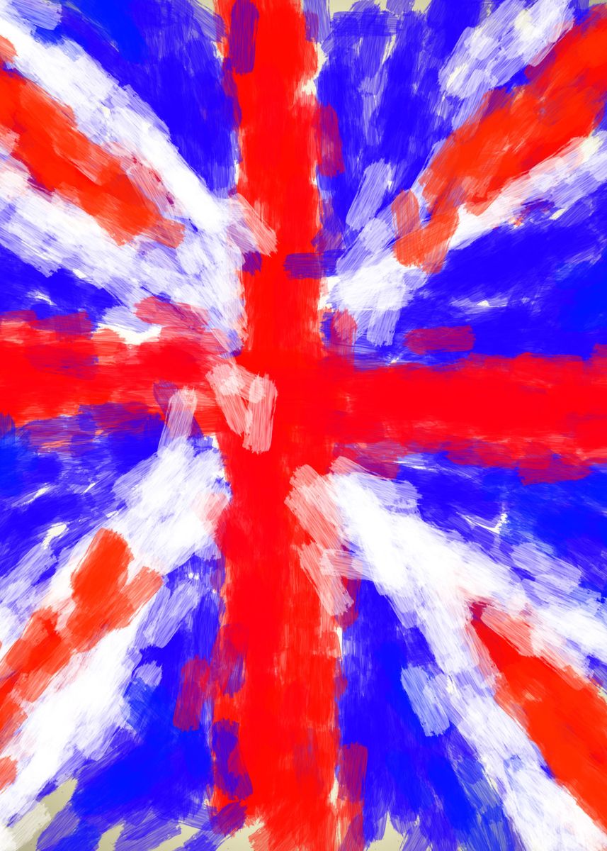 'Union Flag' Poster by Tim | Displate