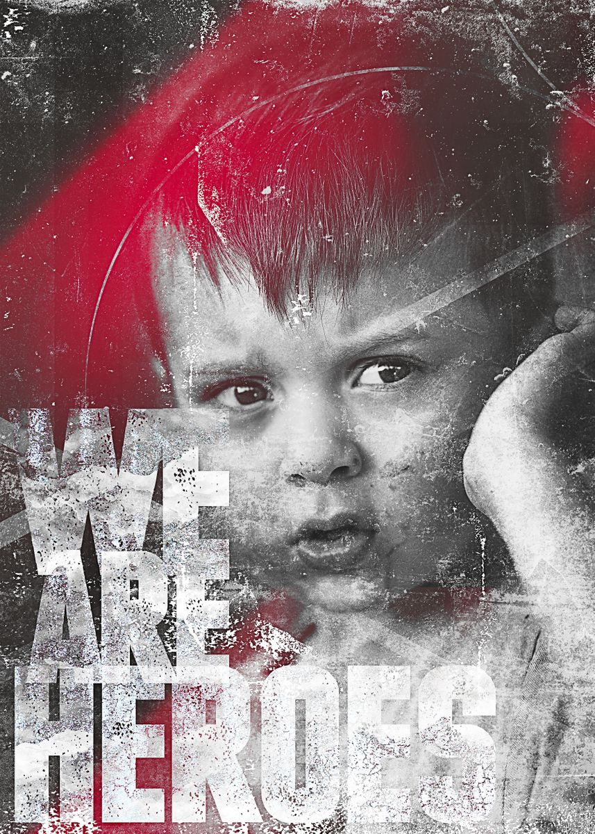 'Hero Sessions III' Poster, picture, metal print, paint by Ulf Härstedt ...