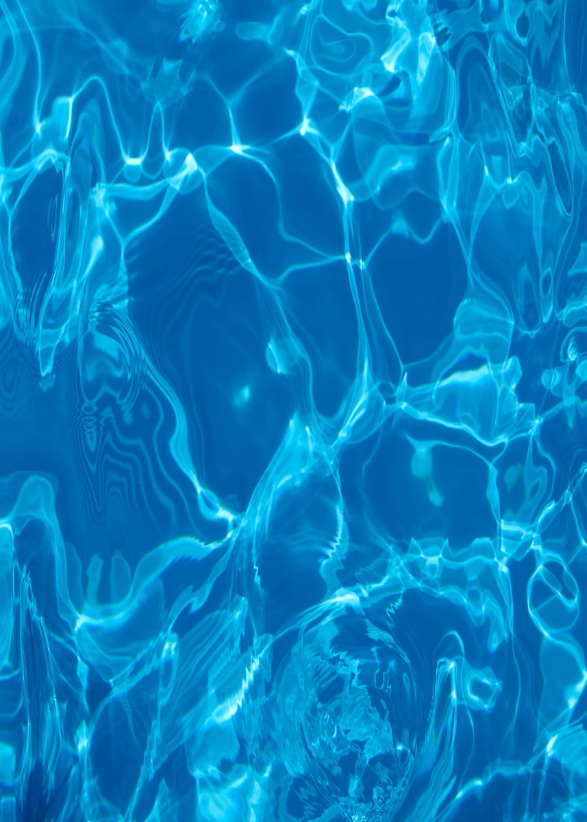 'Water' Poster, picture, metal print, paint by Vanessa GF | Displate