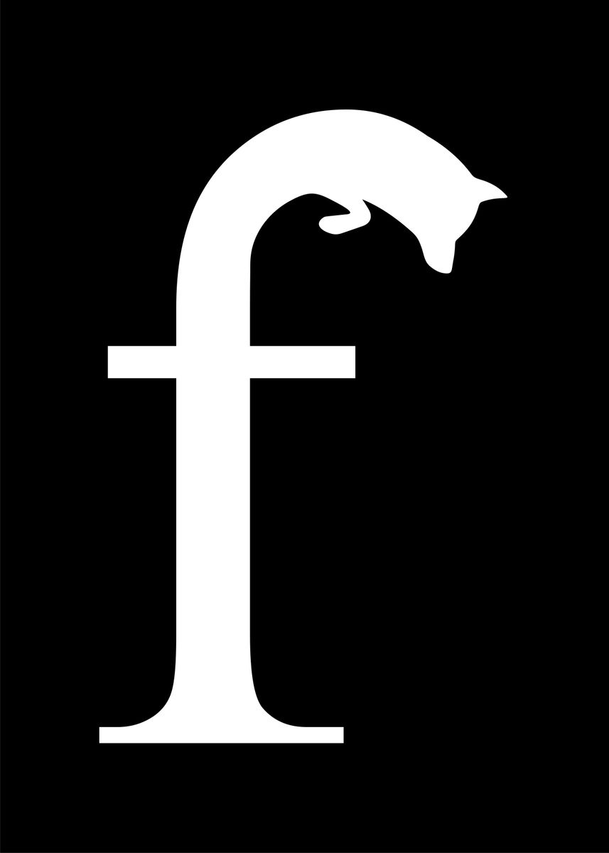 'F for Fox' Poster, picture, metal print, paint by Mochamad Arief ...