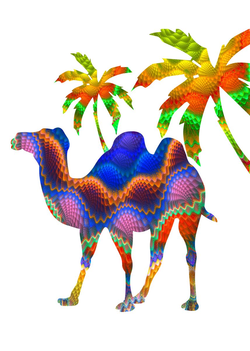 'camel' Poster by Haroulita kav | Displate