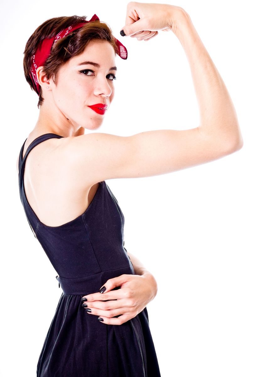 'Model: Erica Hau' Poster, picture, metal print, paint by Jonathan Coe ...