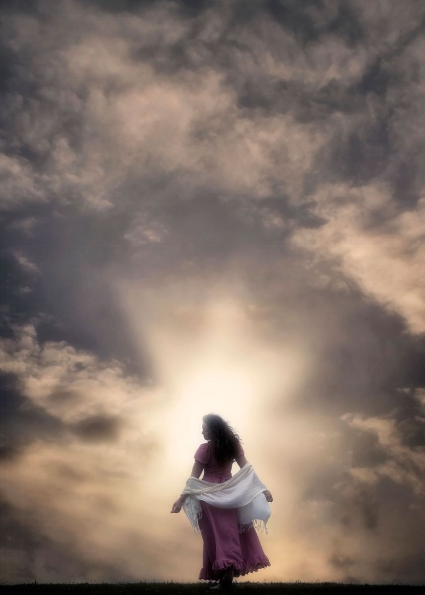 'dancing in the sunset' Poster by Joana Kruse | Displate