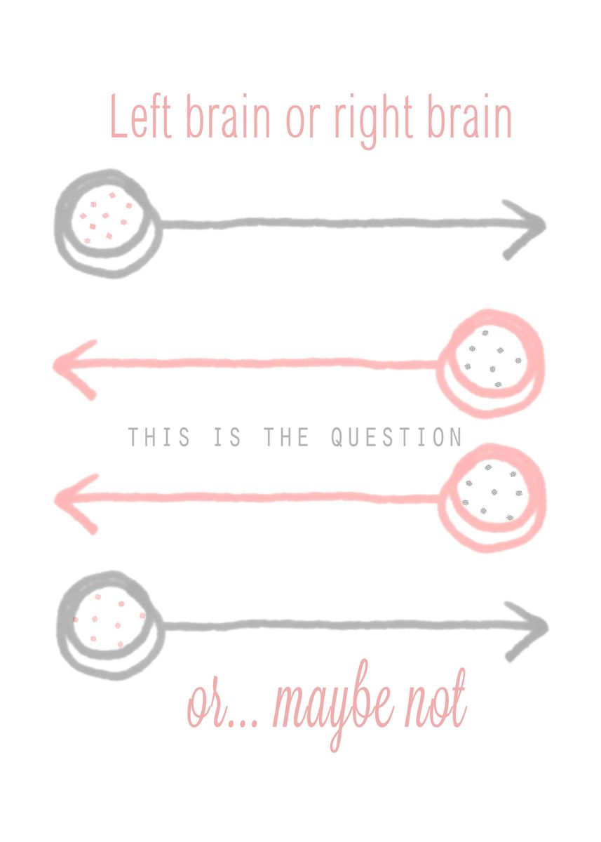 'Or...maybe not' Poster, picture, metal print, paint by María Moreno ...