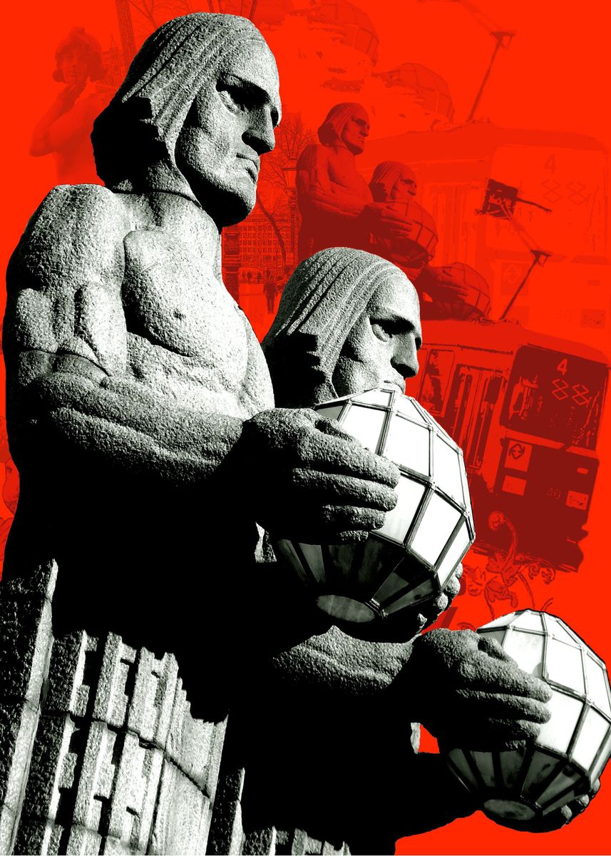 'The Stone Men' Poster, picture, metal print, paint by Alan Hogan ...