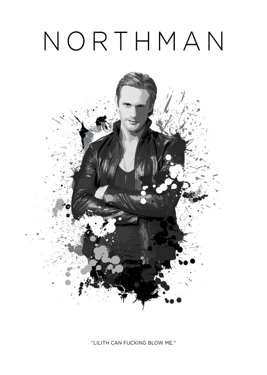 'Eric Northman' Poster, picture, metal print, paint by KOO CONCEPT ...