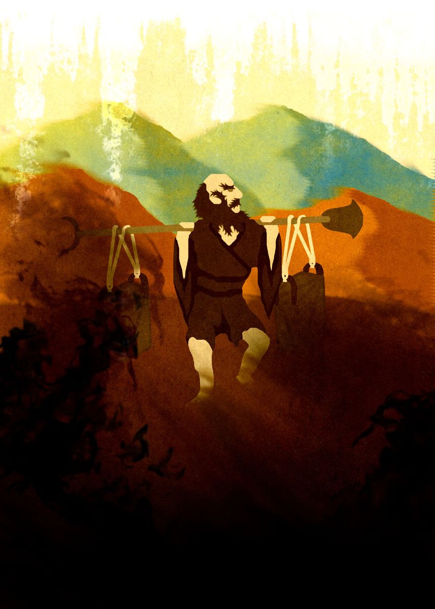 'Friar Sand' Poster, picture, metal print, paint by Chris Morton | Displate