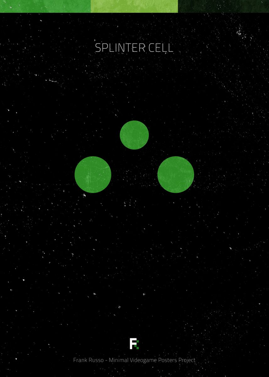 'Splinter Cell. Minimal Videogame Poster.' Poster, picture, metal print ...