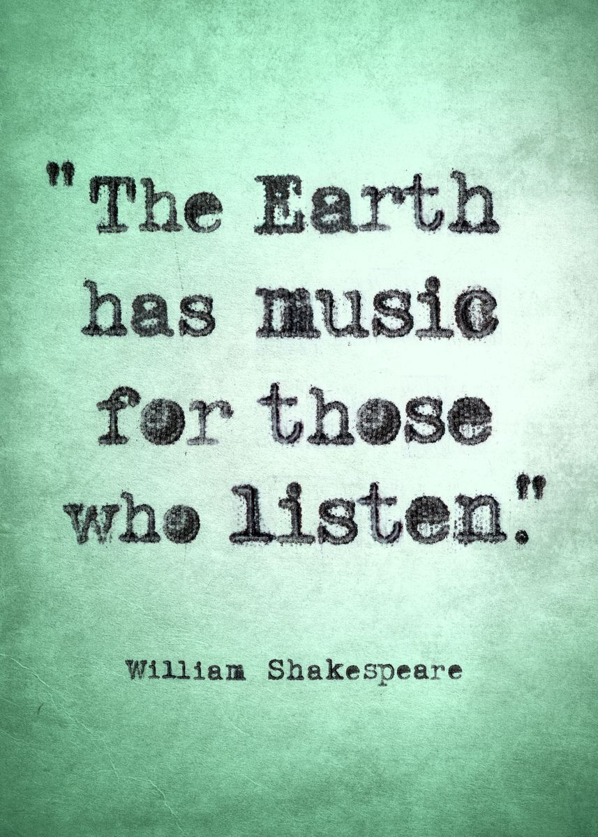 '7 of 7 Shakespeare' Poster, picture, metal print, paint by Grant ...