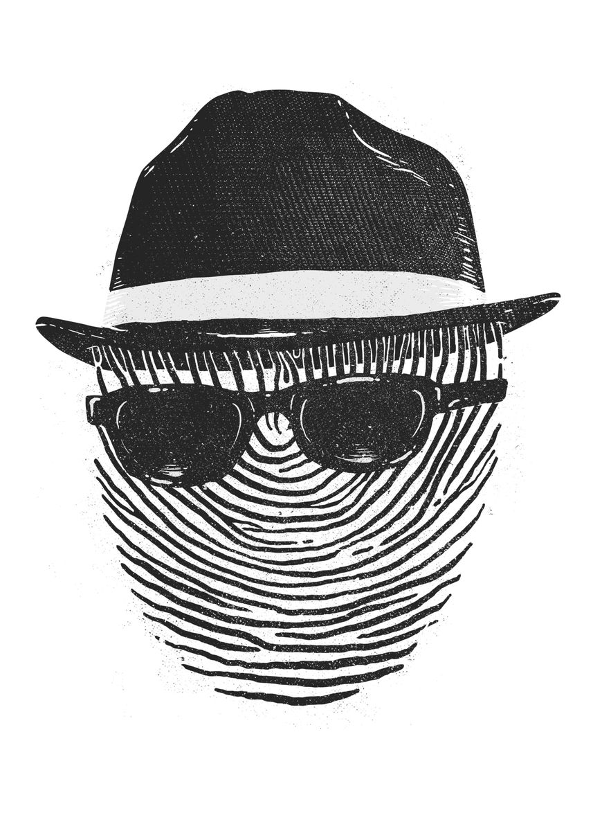 'Hidden identity' Poster, picture, metal print, paint by Tofan ...