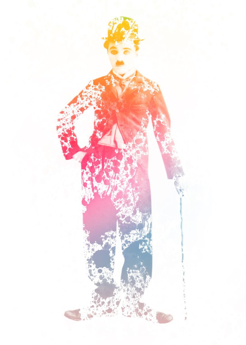'Color Chaplin' Poster by Renee ar | Displate