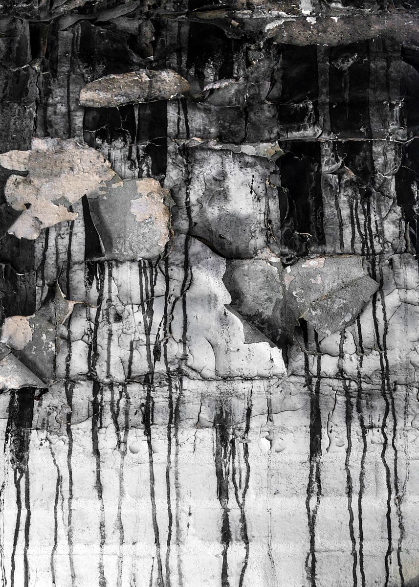 'Distressed Wallpaper' Poster, picture, metal print, paint by Svetlana ...