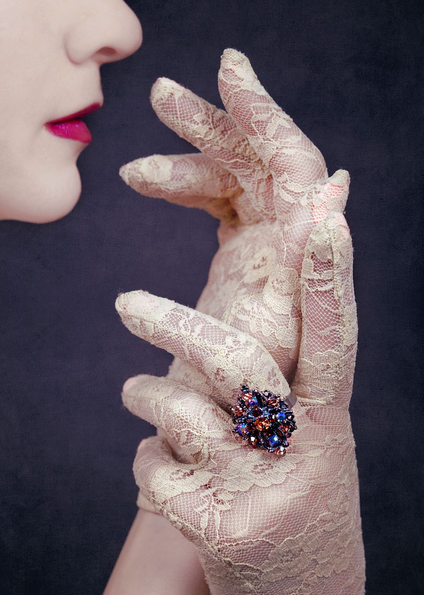 'Glamour Girl' Poster, picture, metal print, paint by Svetlana Sewell ...