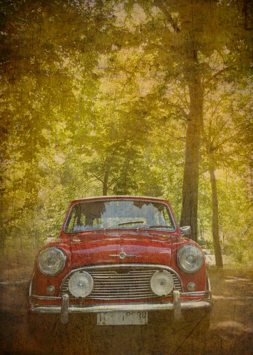 'The Mini' Poster, picture, metal print, paint by aRT sKRATCHES | Displate