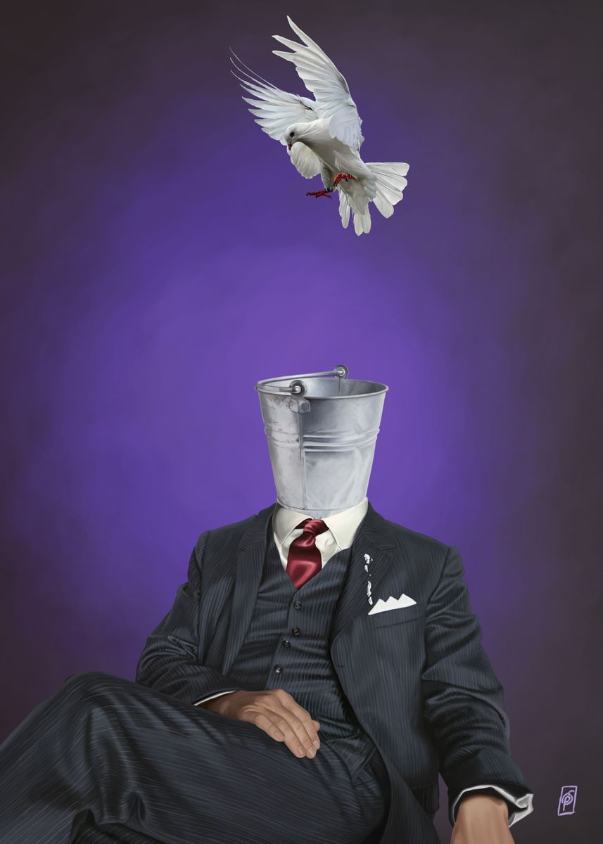 'Capture' Poster, picture, metal print, paint by rob art | illustration ...