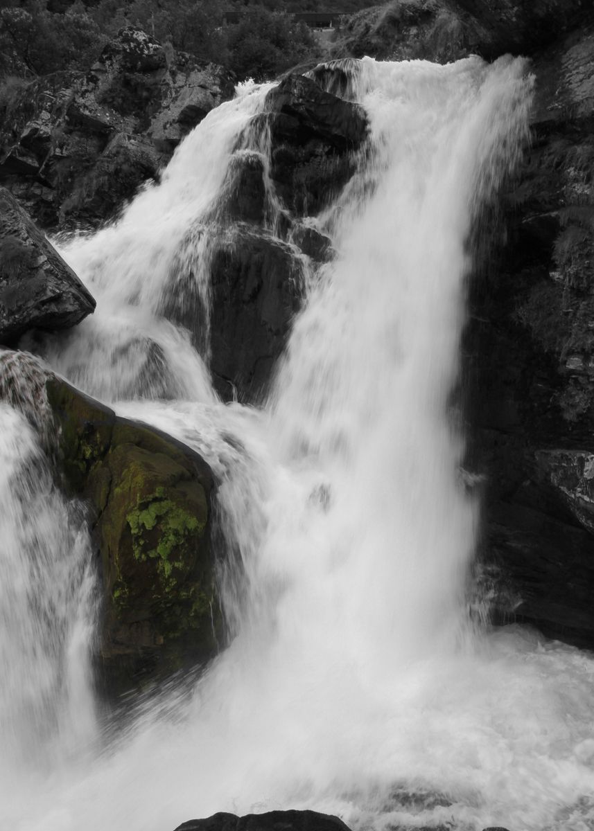 'Cataracta Latin waterfall' Poster, picture, metal print, paint by Matt ...