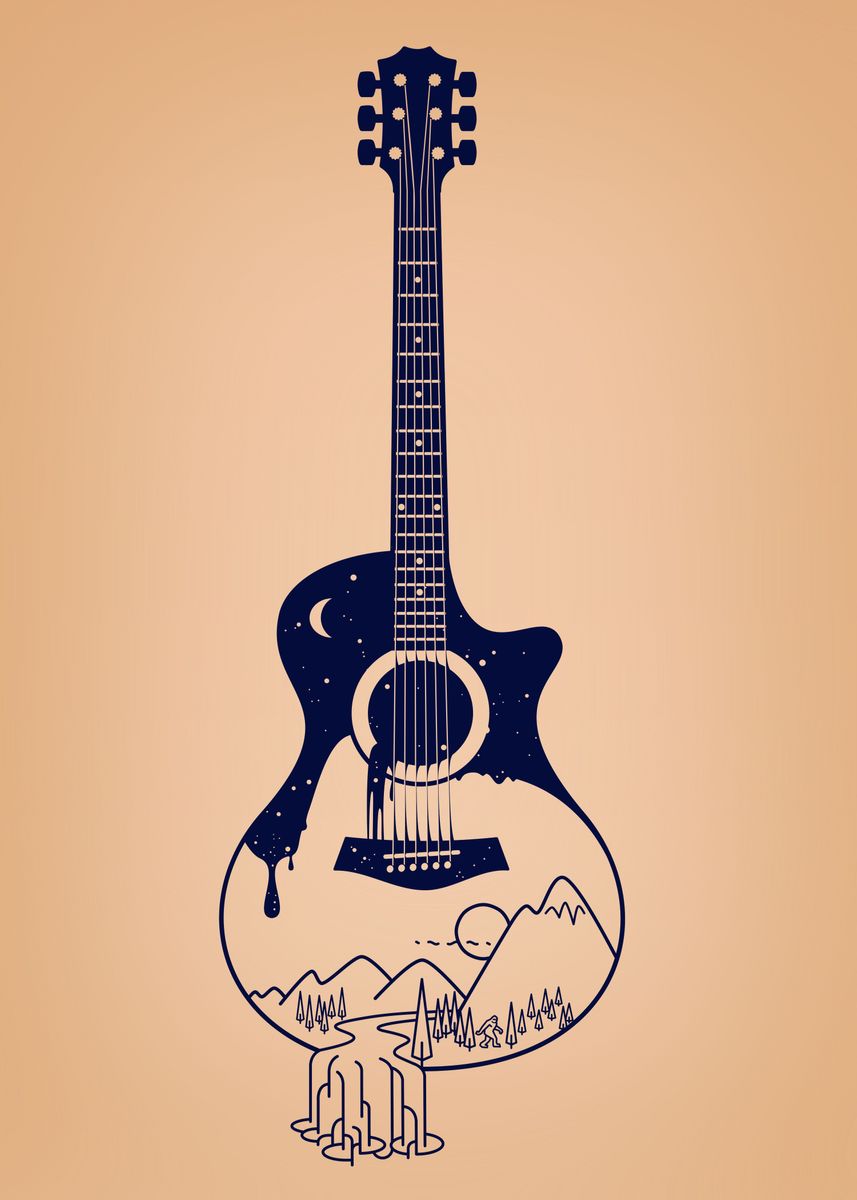 'The intriguing sounds of nature' Poster by 38 Sunsets | Displate