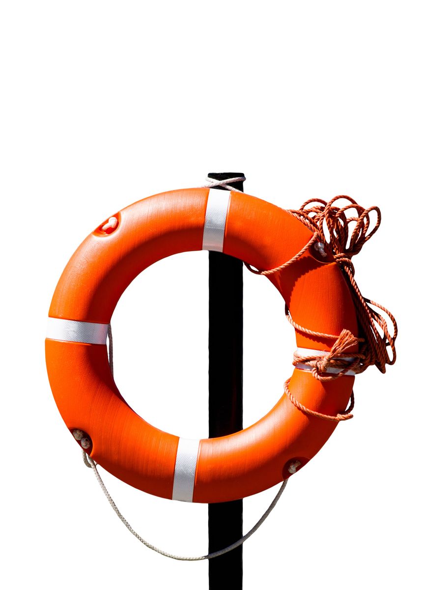 'Life Saving Ring' Poster, picture, metal print, paint by Art Ofphotos ...
