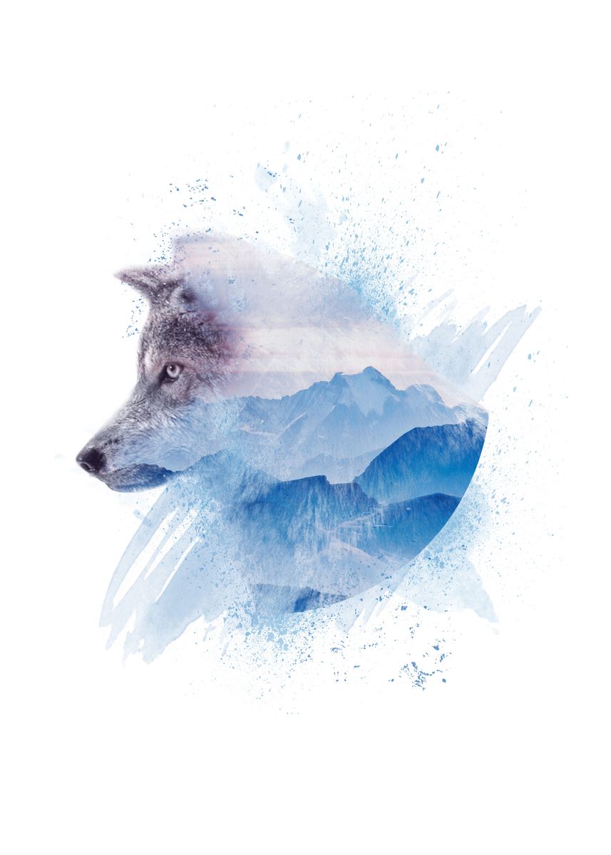 'Ghost' Poster, picture, metal print, paint by Jose Tecson | Displate