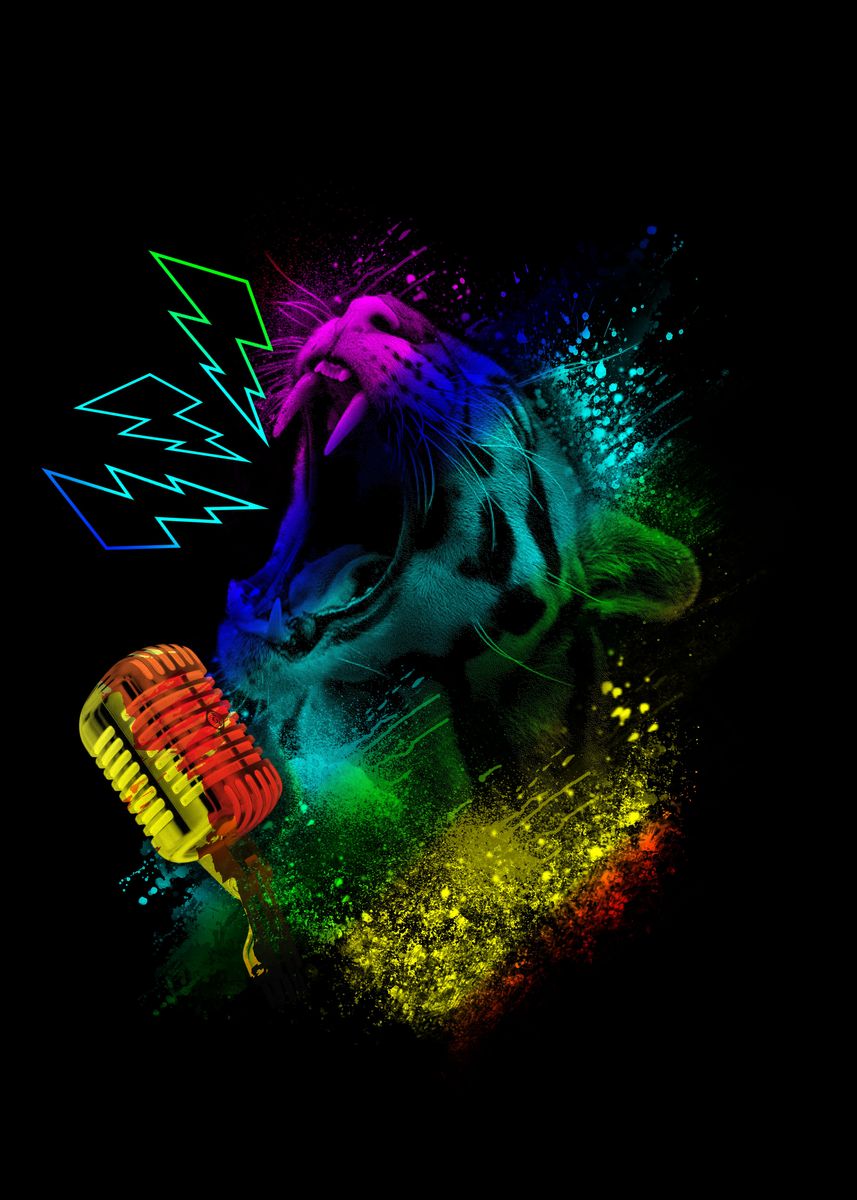 'Queen' Poster, picture, metal print, paint by Jose Tecson | Displate