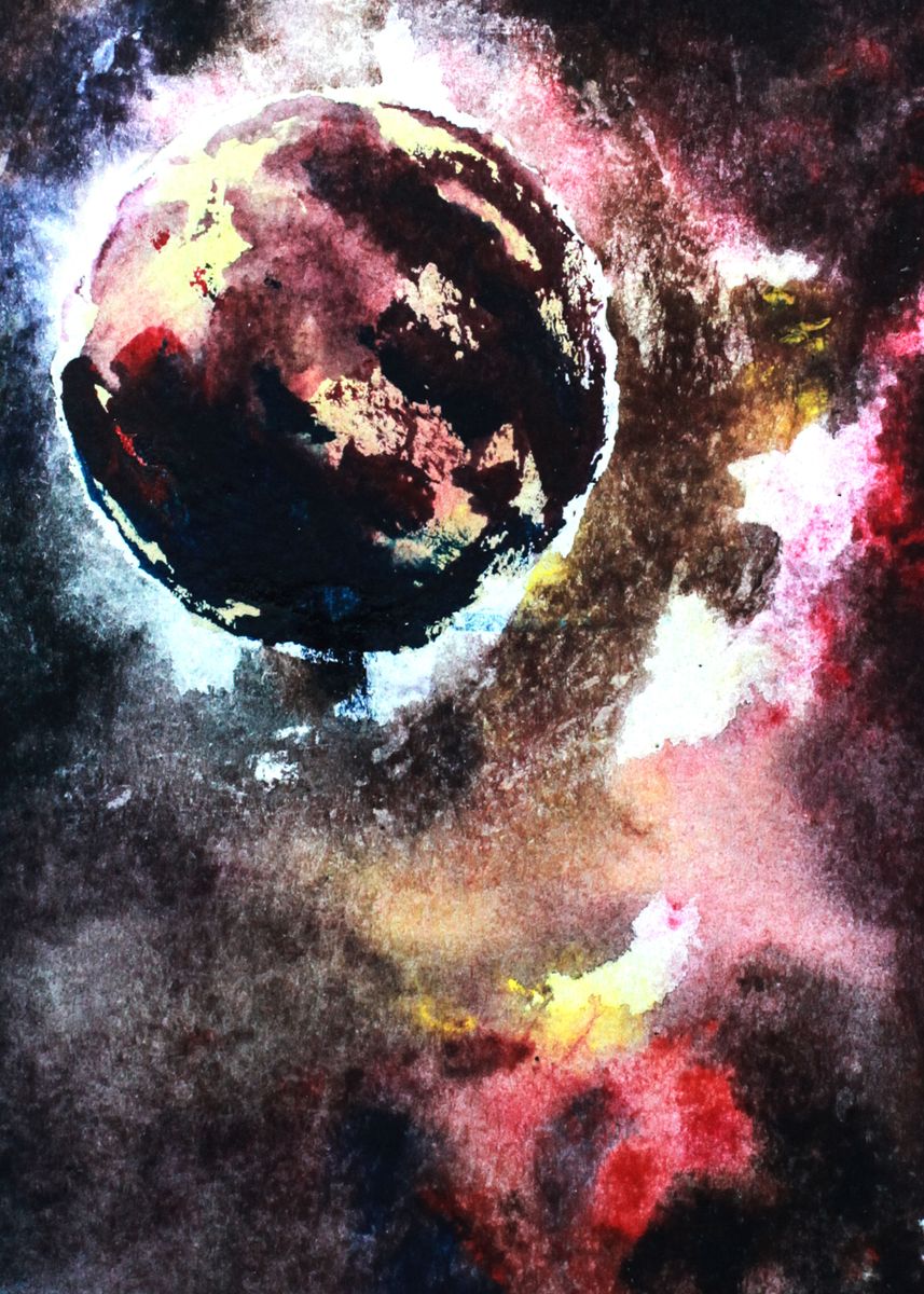 'New Star Borning' Poster by Andriy Yeroshewych | Displate