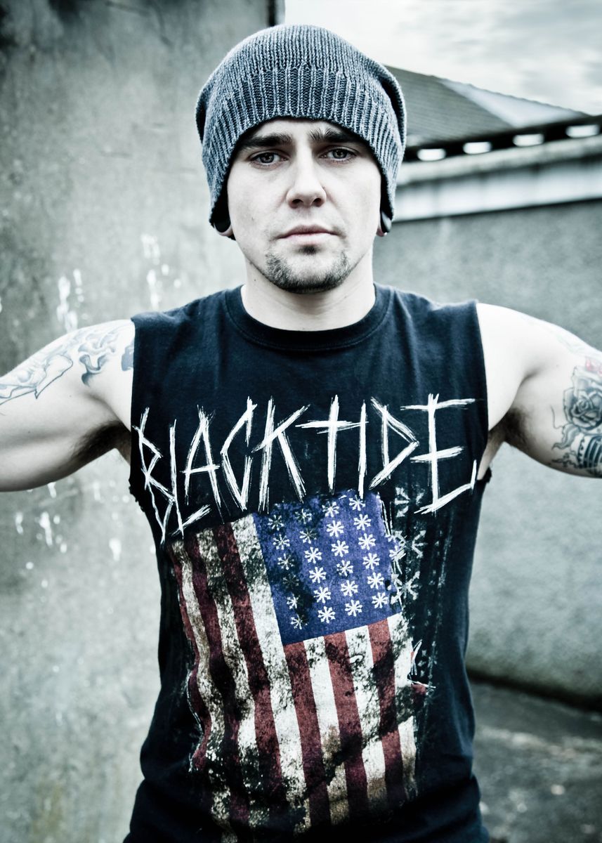 'Jason James of Bullet for my Valentine' Poster, picture, metal print ...