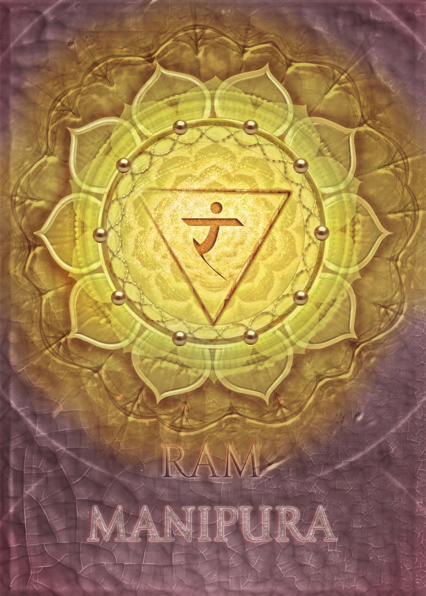 'Manipura Chakra' Poster by Eva Nev | Displate