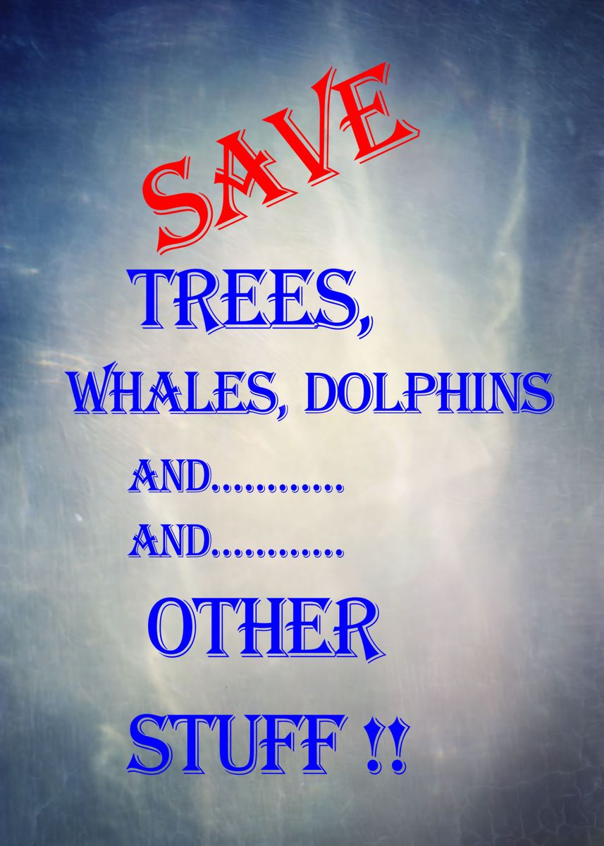 'Save Stuff' Poster, picture, metal print, paint by brian raggatt ...