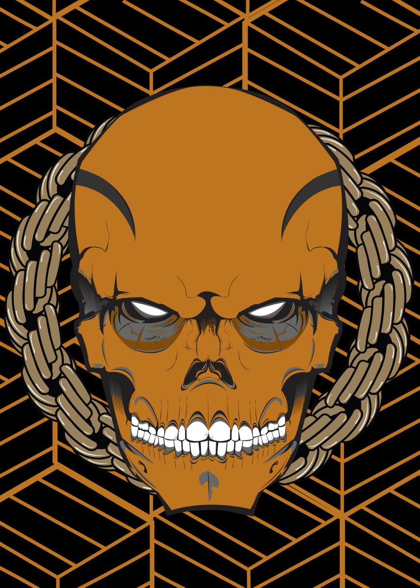 'Geometric Representation' Poster, picture, metal print, paint by ...