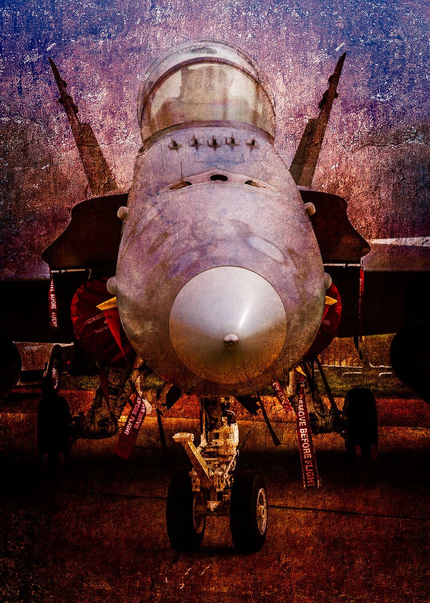 'Modern Fighter Aircraft' Poster, picture, metal print, paint by Art ...