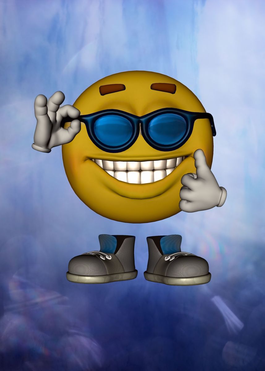 'Mr. Cool' Poster by brian raggatt | Displate